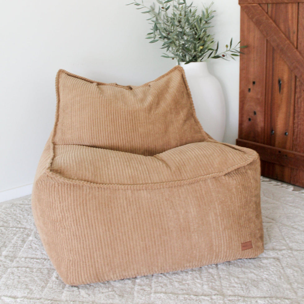 Mooi Cord Bean Bag Chair | Soft Corduroy Lounge Seat – Mooi Living
