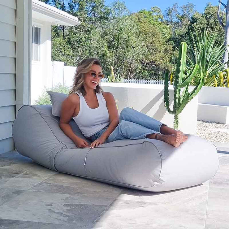 Bright Outdoor Reversible Triangle Bean Bags by Mooi Living